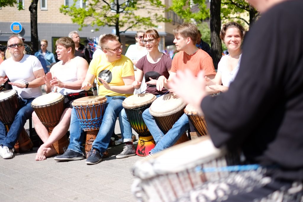 Weekly Djembe lessons – Ossi Percussion